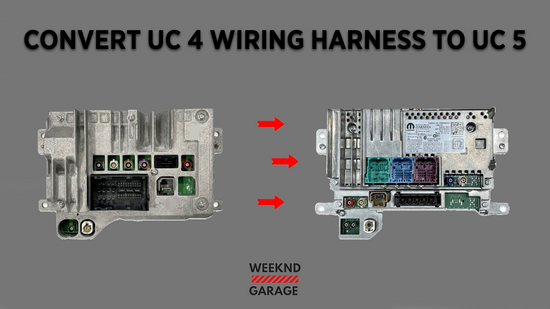 UCONNECT 4 TO 5 RETROFIT CABLES – Weeknd Garage